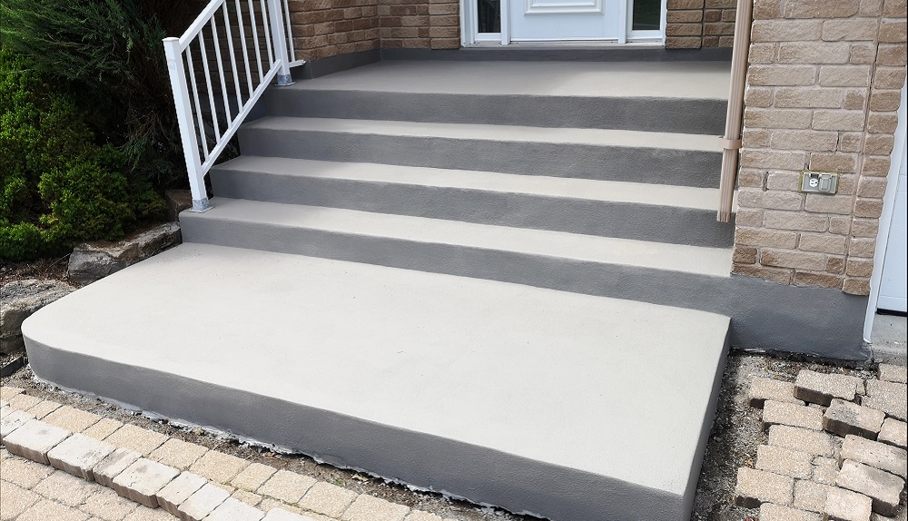 Concrete Steps & Stairs | Poured Concrete Steps | Eco Concrete